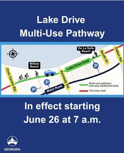 New multi-use pathway on Lake Drive East opens June 26