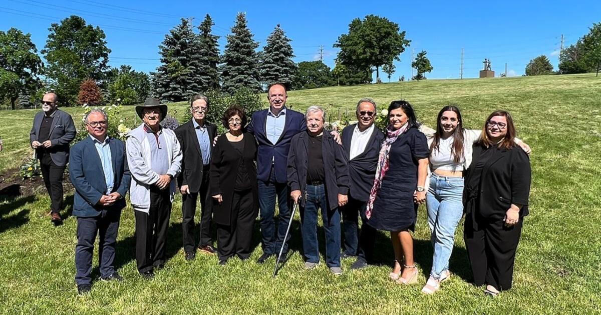 'His presence is surely felt': Vaughan garden dedicated to civic hero ...