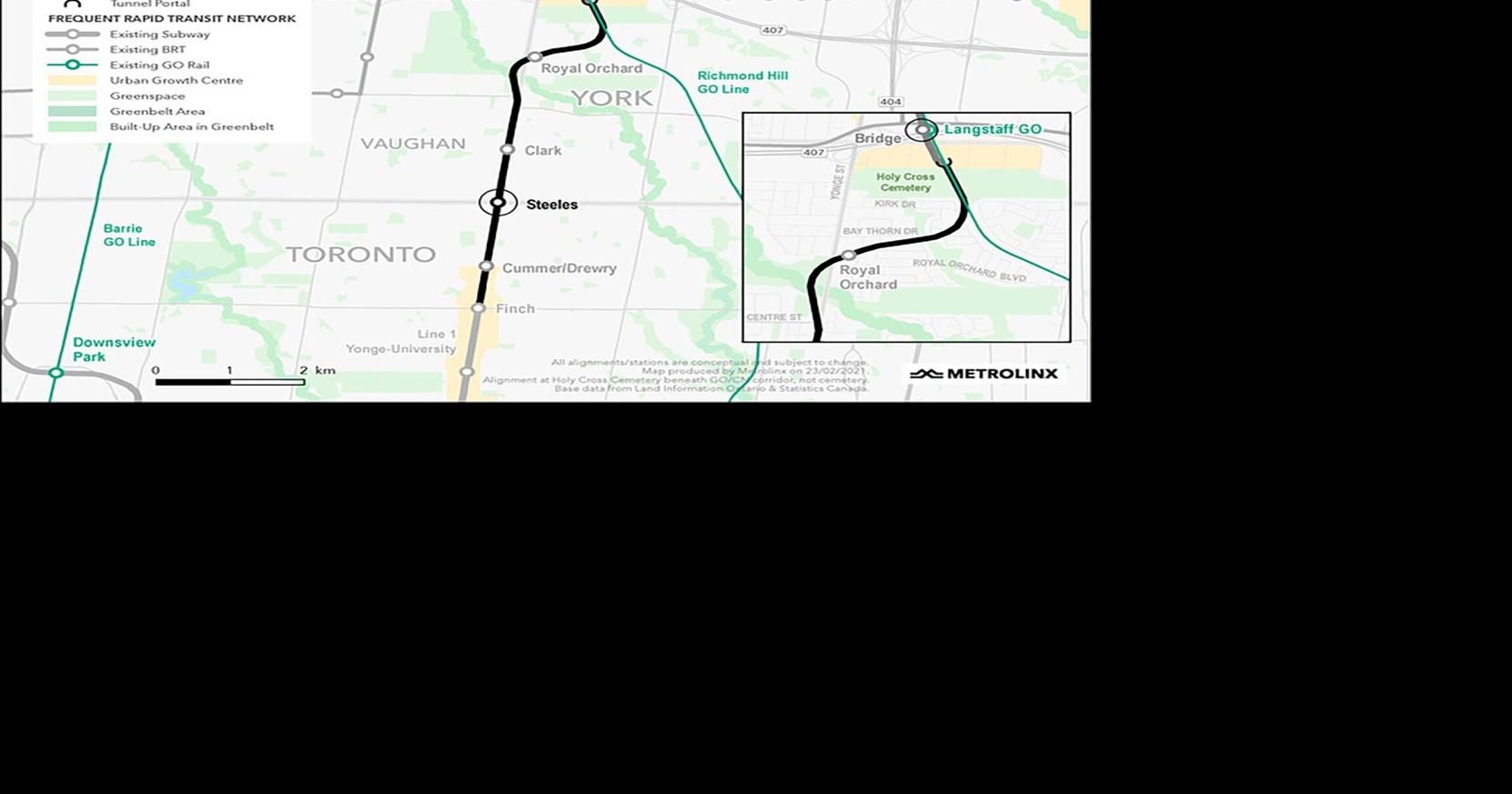 When will York Region see shovels in ground for Yonge North subway ...