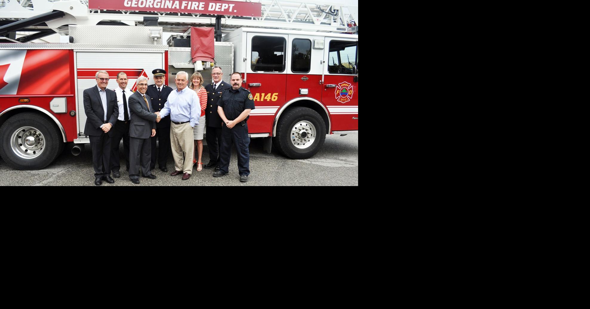 Georgina Fire Department receives training funds from Enbridge