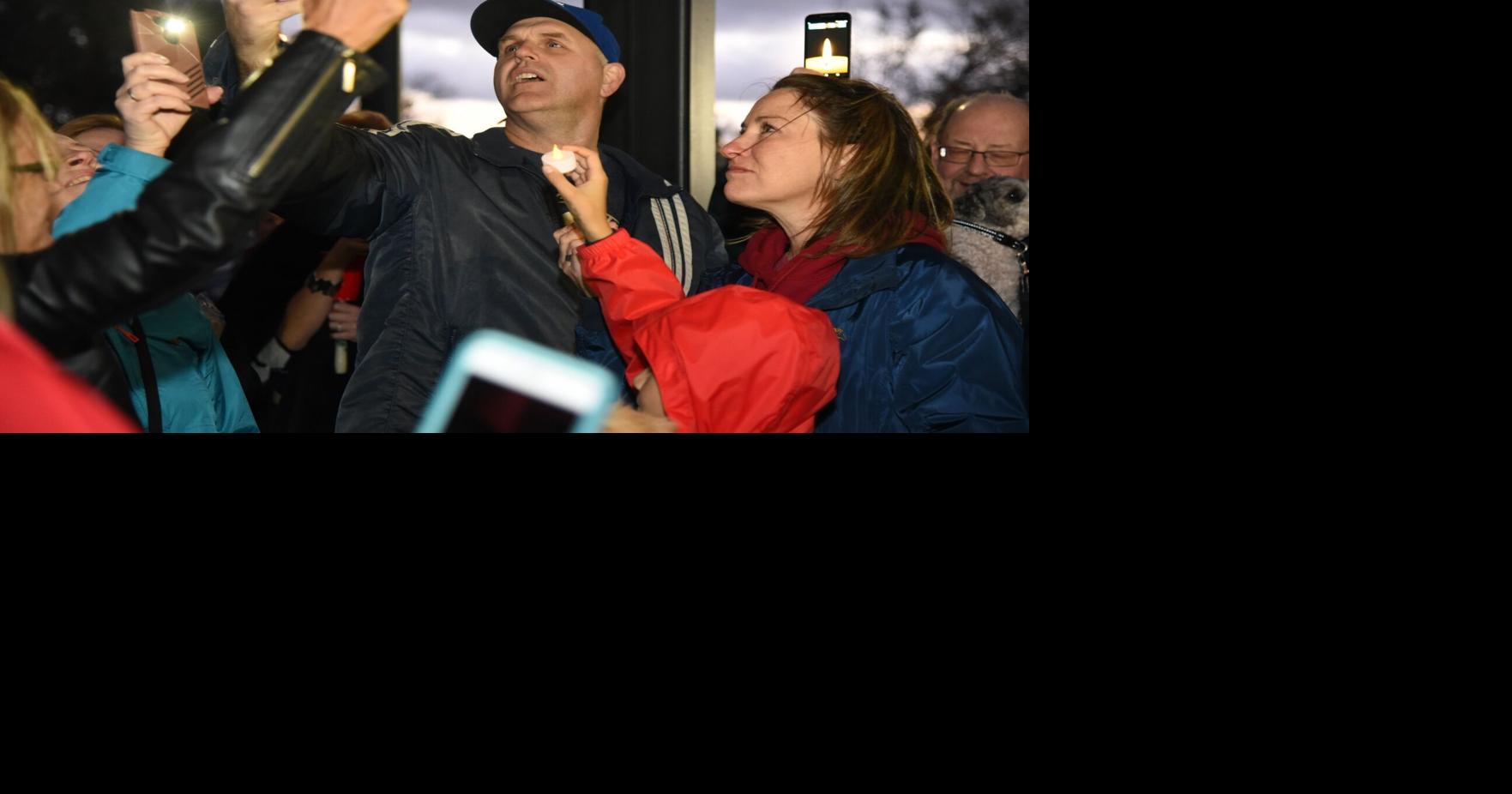 Vigil for Smiley brings fans from far and wide to Stouffville