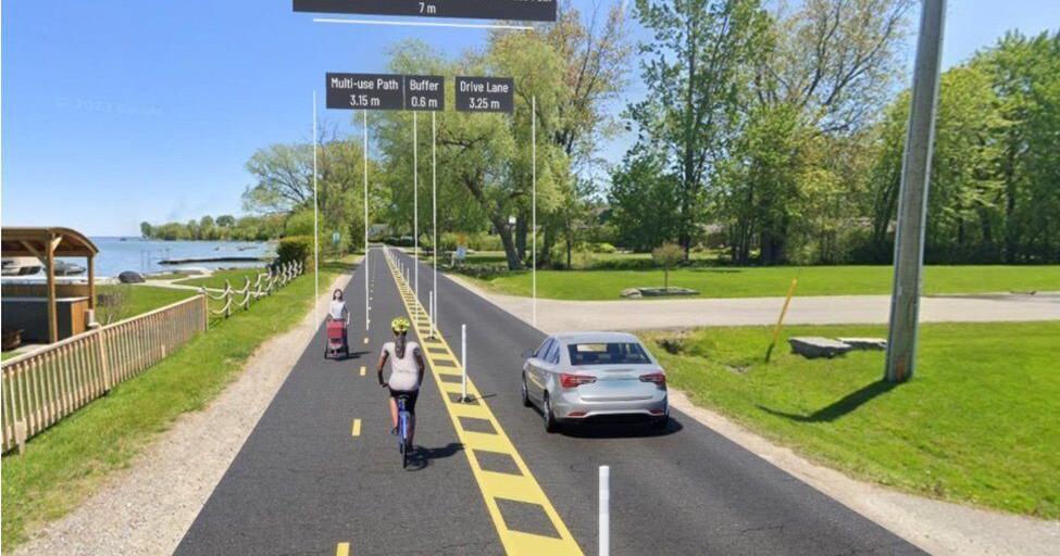 Work begins to transform Lake Drive into multi-use pathway