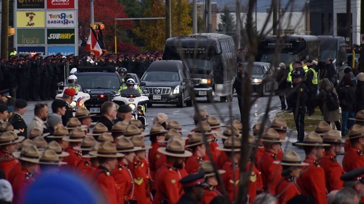 Funeral for Const. Morgan Russell and Const. Devon Northrup