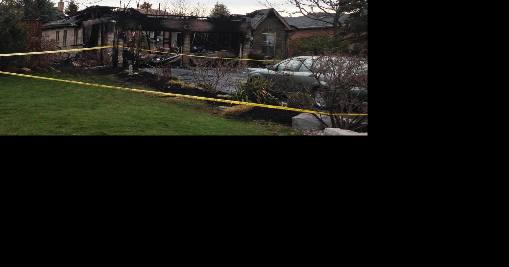 'It was terrifying': Fire guts Newmarket house, causes car to explode