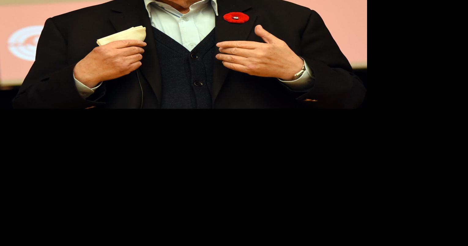 Holocaust survivor Pinchas Gutter inspires Vaughan's Anne Frank Public ...