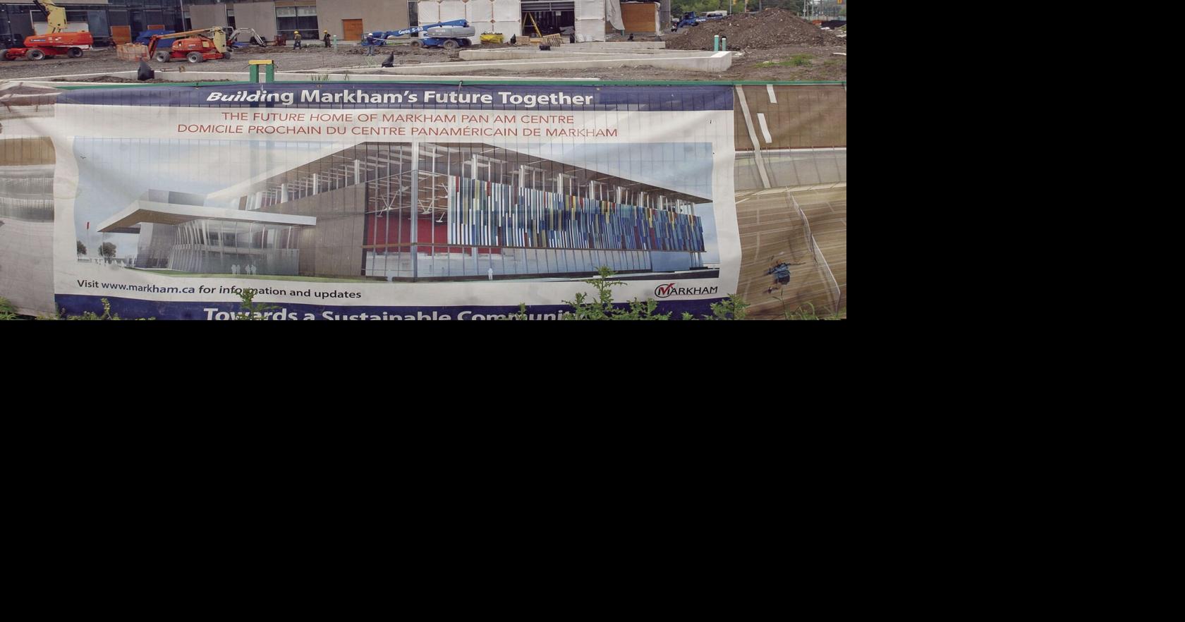 Work on Markham's Pan Am pool 2 months behind schedule