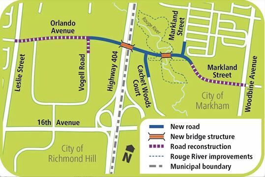Hwy. 404 road crossing improvement project underway