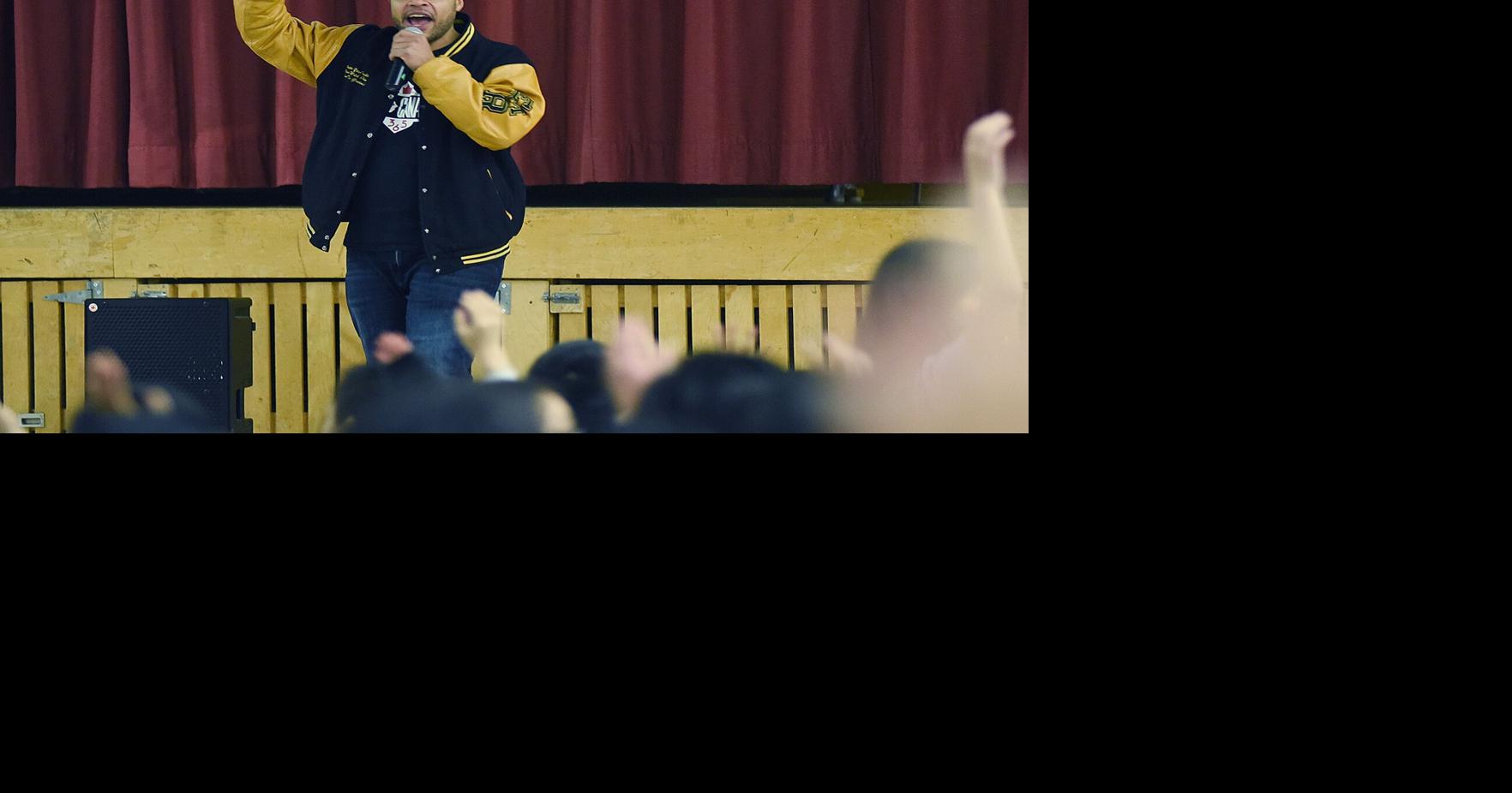 Canadian rapper schools Markham students on Black history