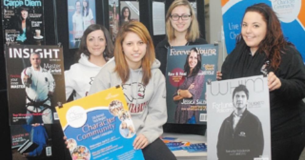 Students salute character
