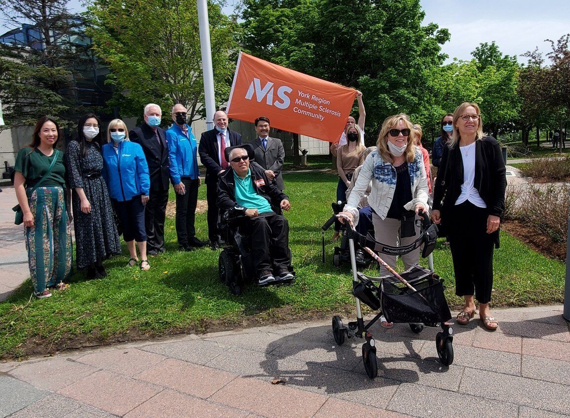 Flag raising, car show events raise awareness for multiple sclerosis in ...