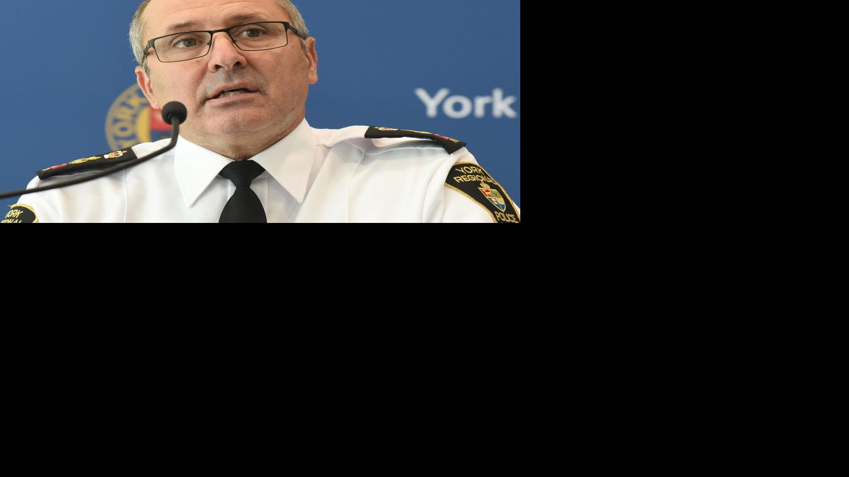 York Region Police Chief Jim MacSween announces retirement
