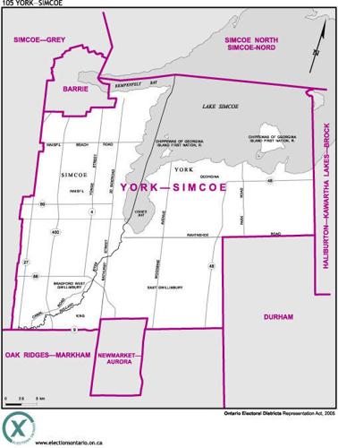 York-Simcoe Riding Quick Facts