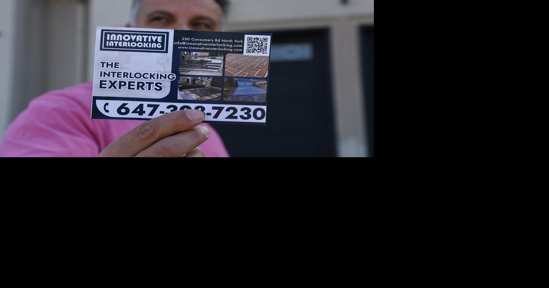 Richmond Hill victim warns of driveway paving scam