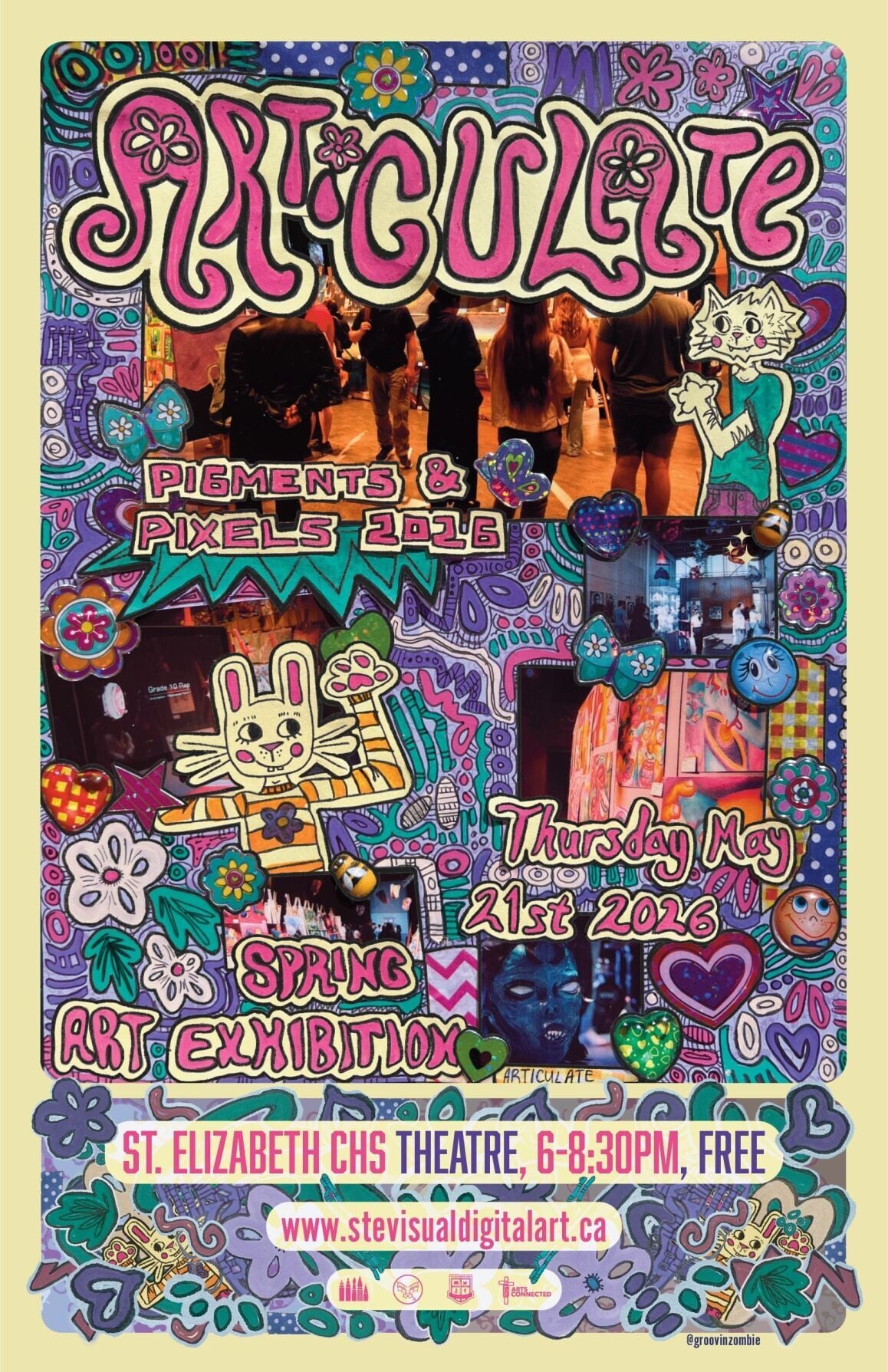 Thornhill school’s arts program hosts annual art showcase
