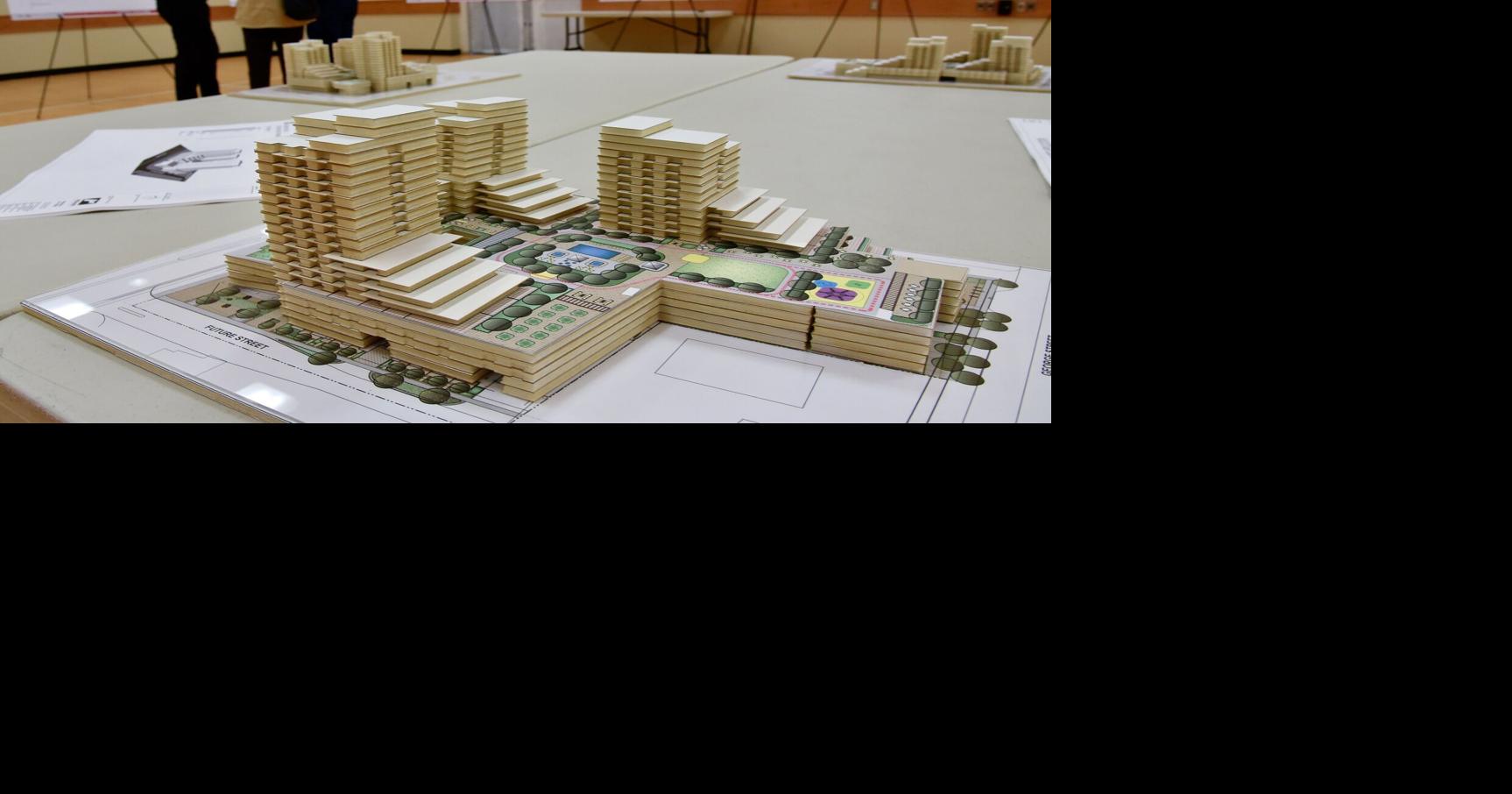 New Slessor Square 3-tower development proposal unveiled to Newmarket