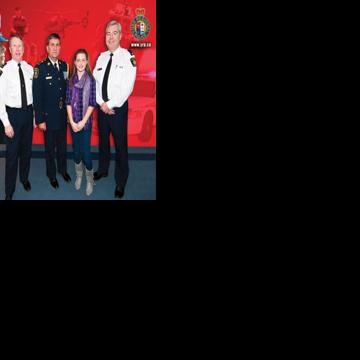 Keswick student new police chief for day