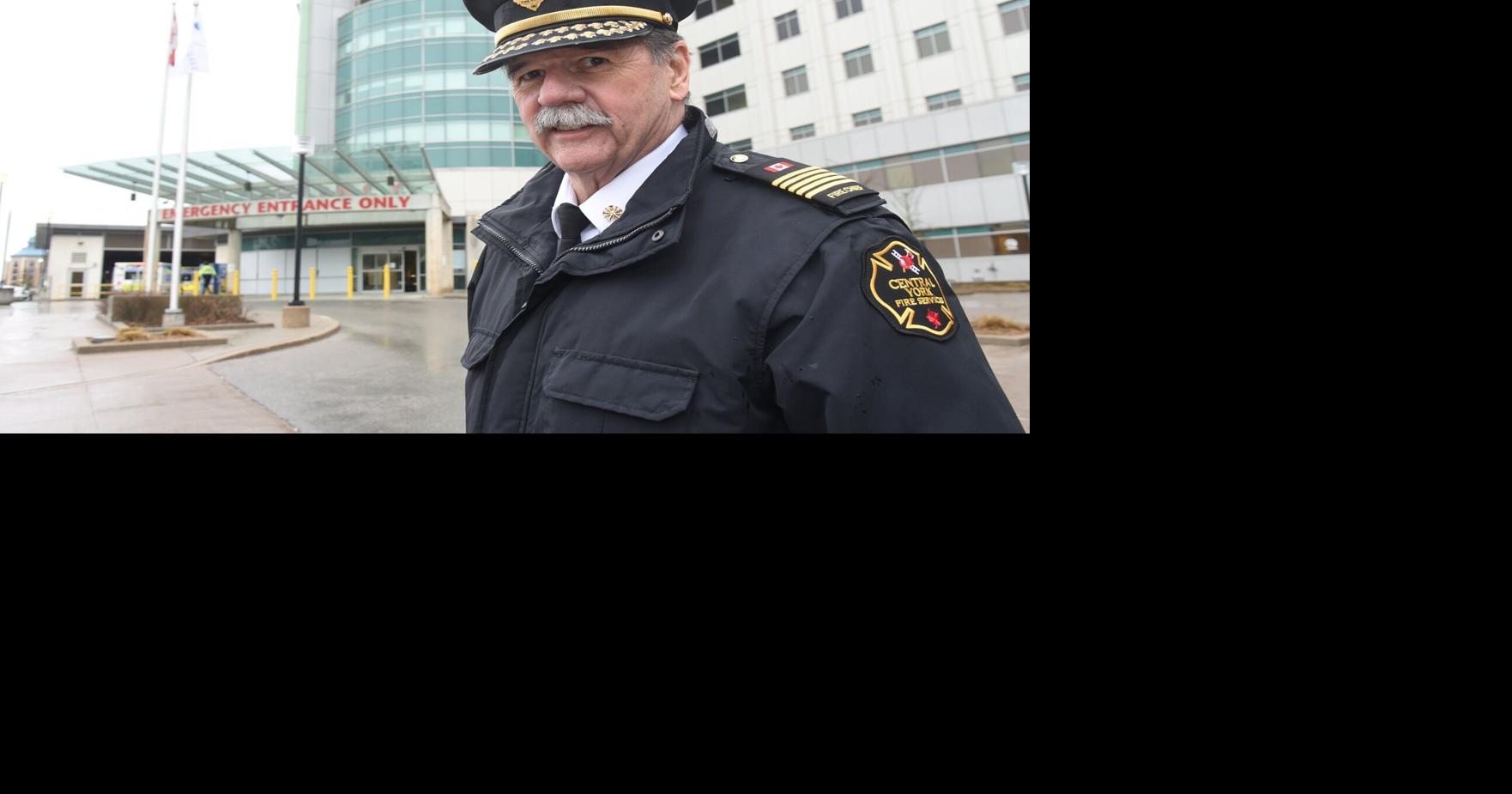 Funeral for Newmarket, Aurora fire chief Ian Laing Dec. 12