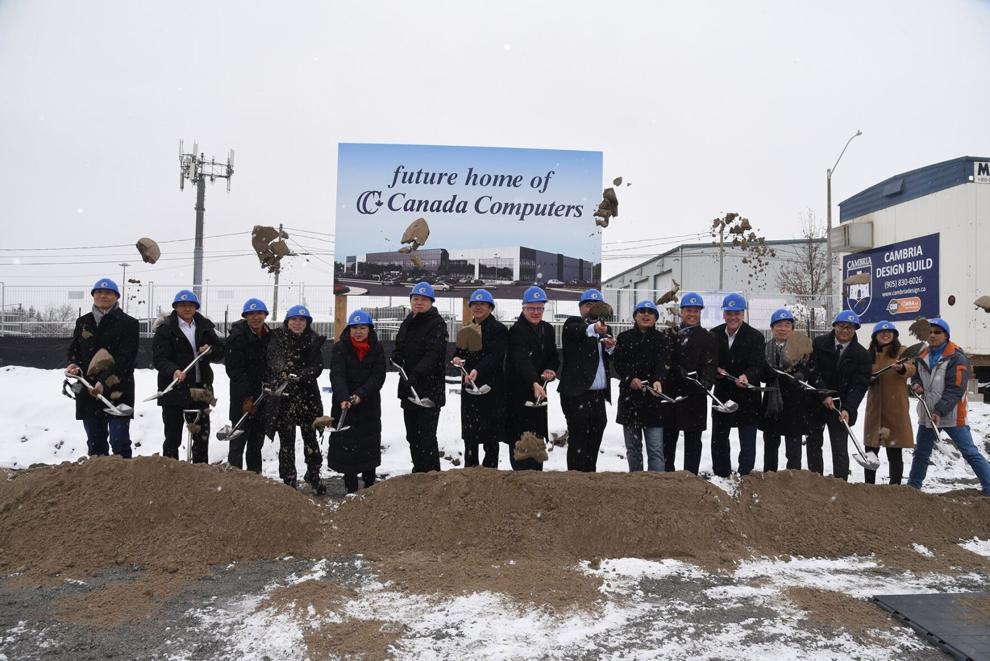 Canada Computers breaks ground for Richmond Hill head office