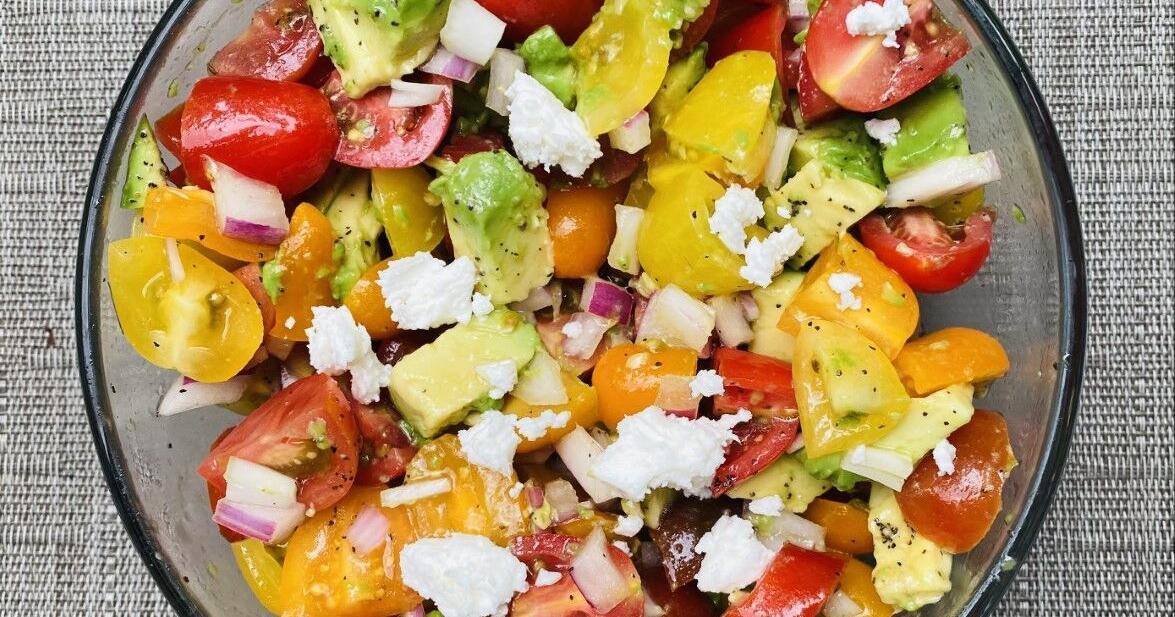 RECIPE: Heirloom tomatoes are the secret ingredient in Israeli salad