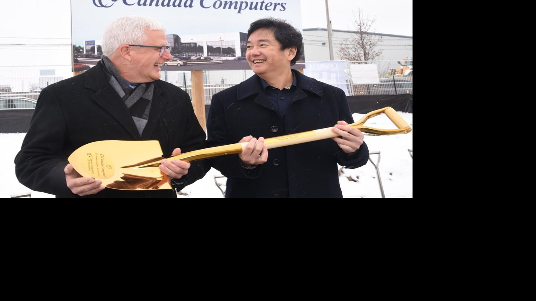 Canada Computers breaks ground for Richmond Hill head office