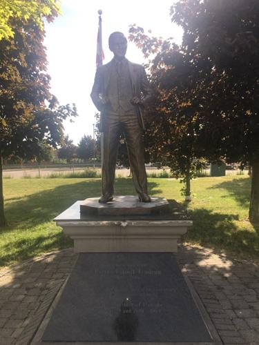 Police investigate after statue of Pierre Trudeau defaced in Vaughan ...