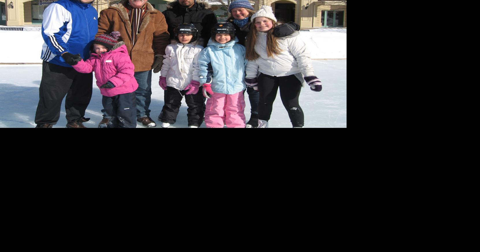 Skating party attracts many to Cornell Mews rink