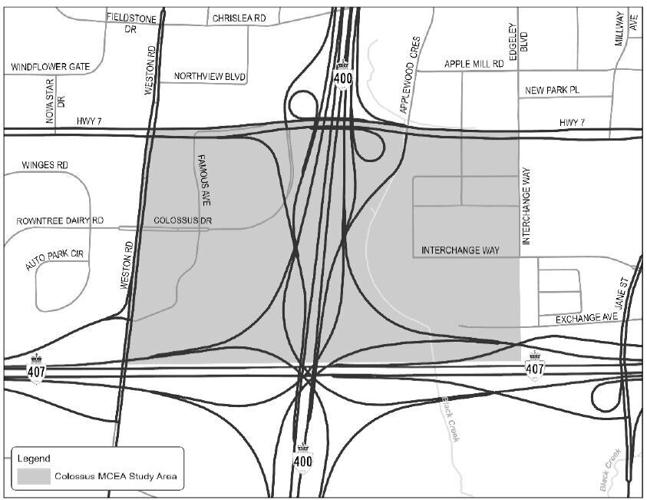 MUNICIPAL CLASS ENVIRONMENTAL ASSESSMENT – Colossus Drive extension ...