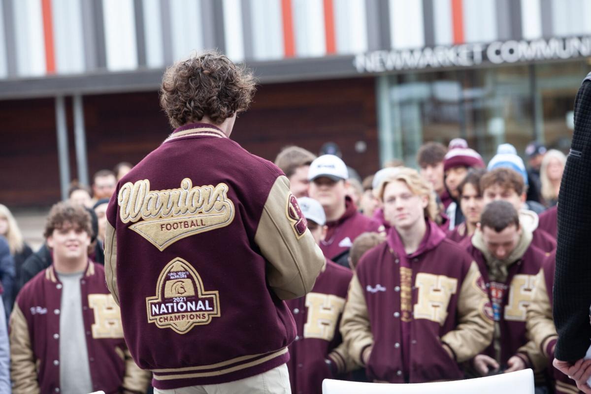 Newmarket high school’s football teams make history