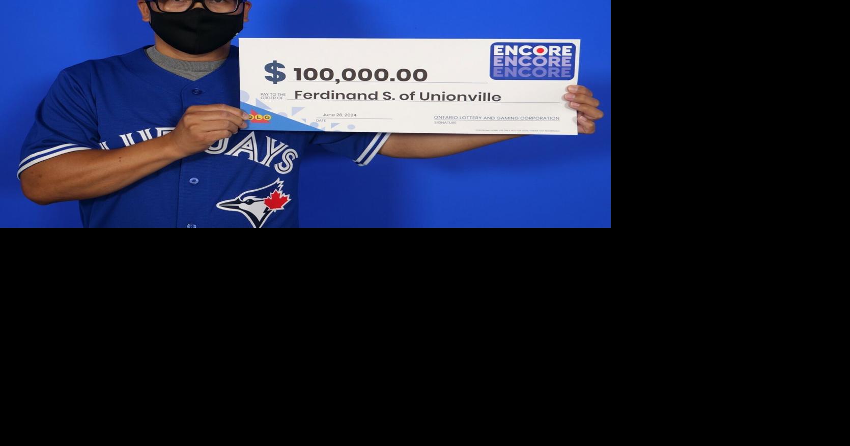 Encore lottery winner from Unionville eyeing new golf clubs