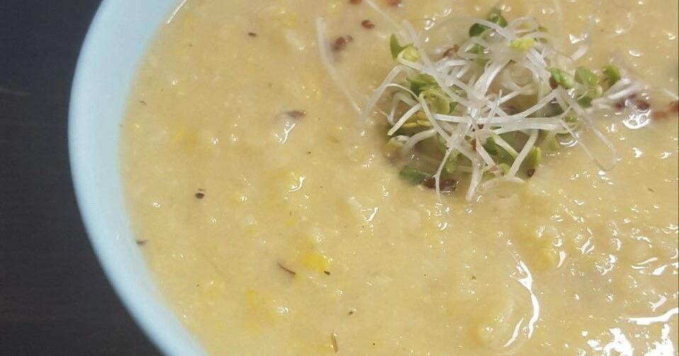 Get into soup mode with roasted corn recipe