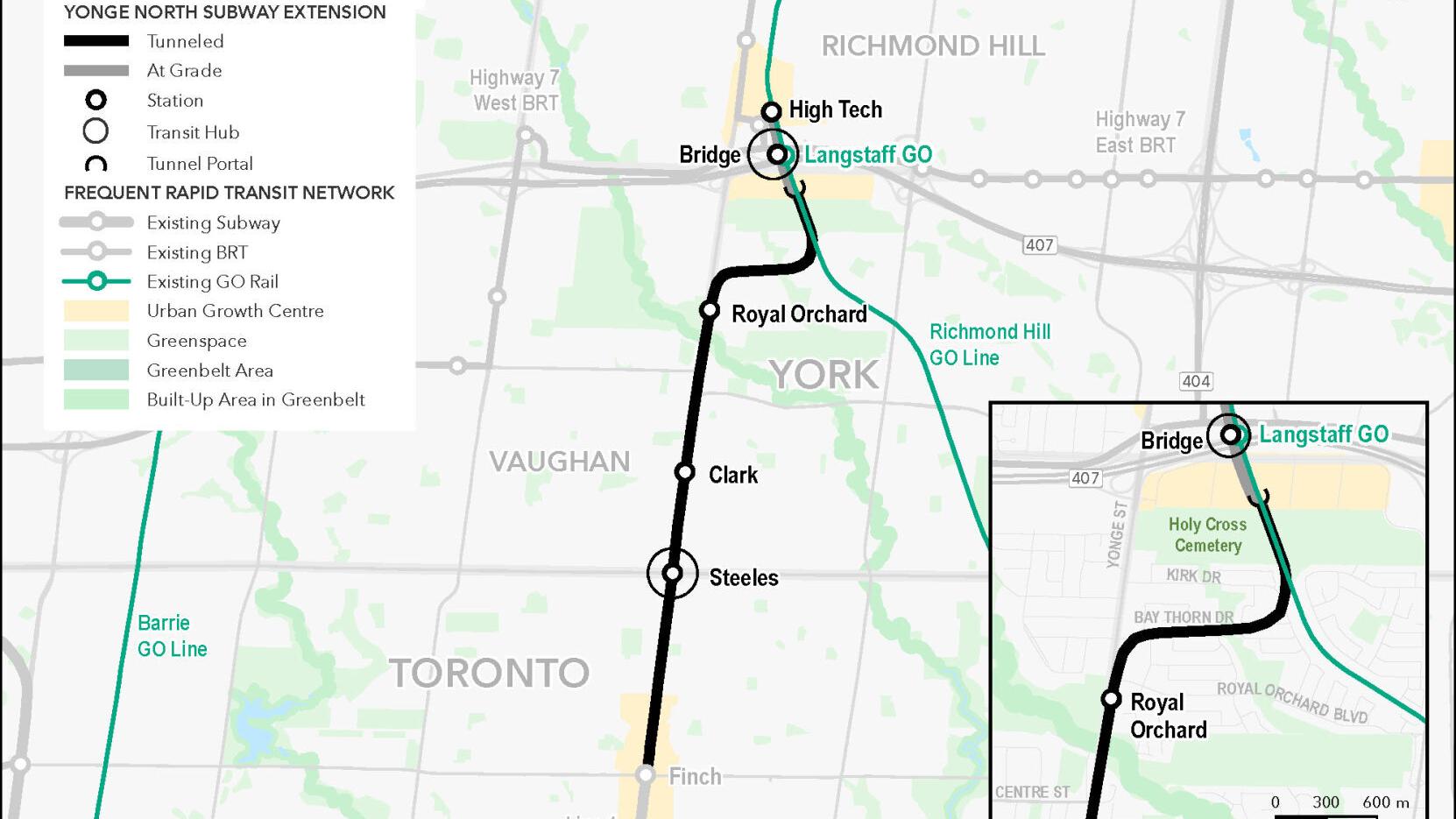 North End Connectors to build Yonge North subway tunnels