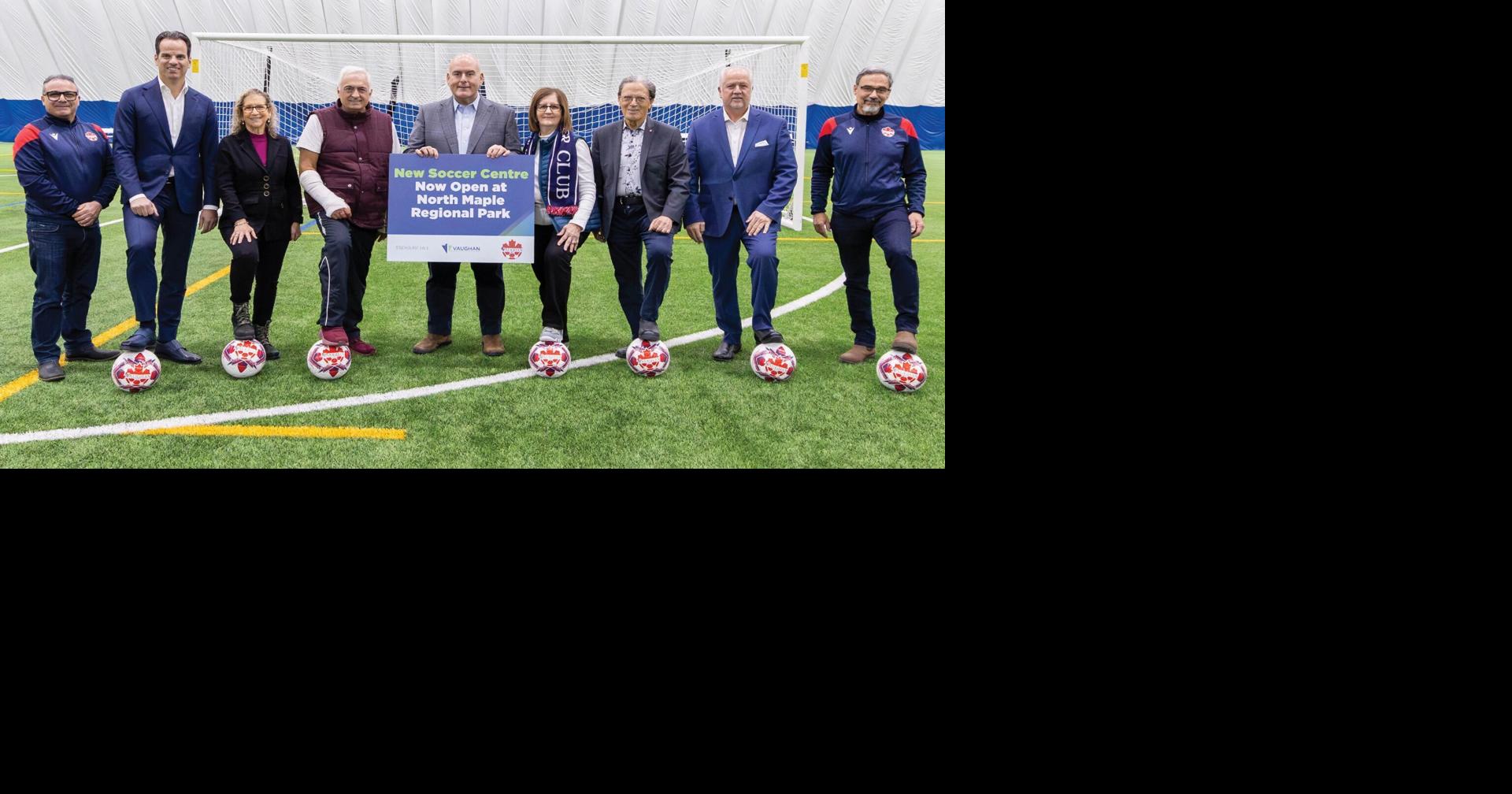 Vaughan’s 1st indoor soccer dome opens at NMRP