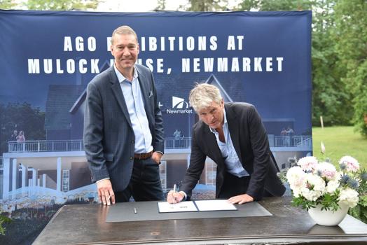 Art Gallery of Ontario, Newmarket sign deal for Mulock House