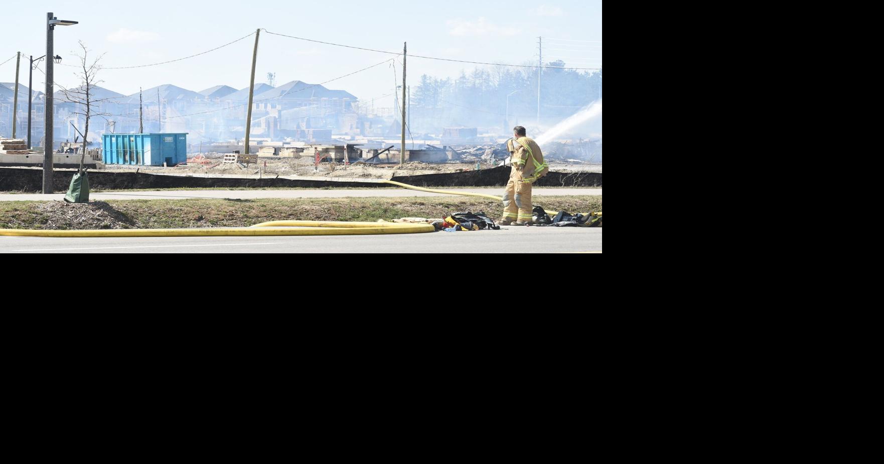 53 houses burned in huge fire in Vaughan subdivision under construction