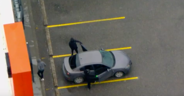 VIDEO: Police helicopter tracks 4 suspects after attempted armed ...