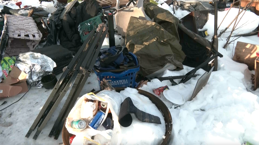 Anchorage Clears Homeless Camps Near Tudor Road and New Seward Highway ...