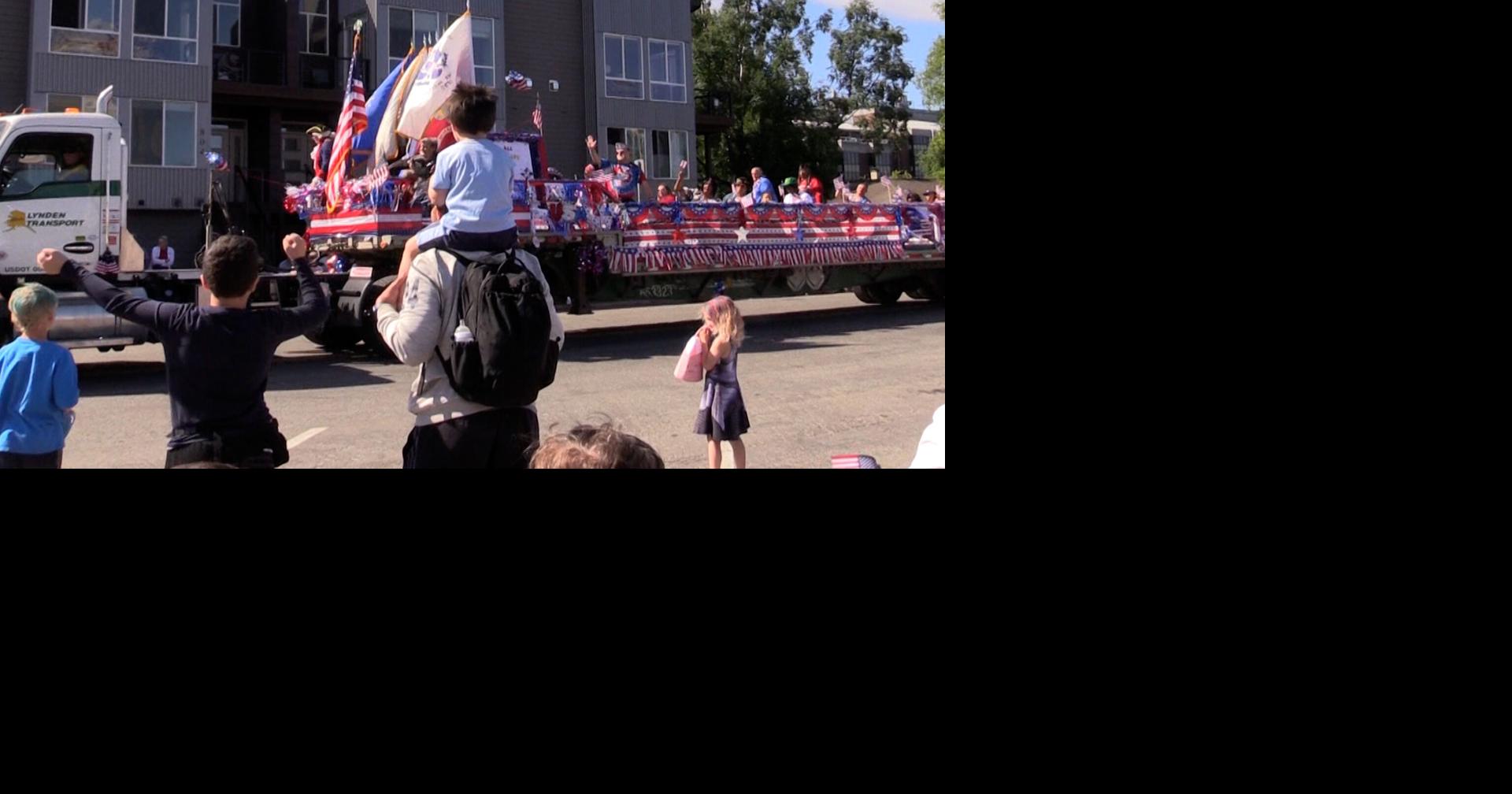 Anchorage brings out the red, white, and blue for the 4th of July ...