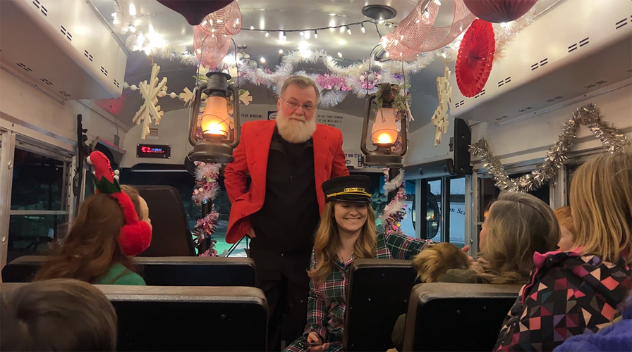 PHOTOS: Fairbanks’ 'Polar Express' Bus | | youralaskalink.com