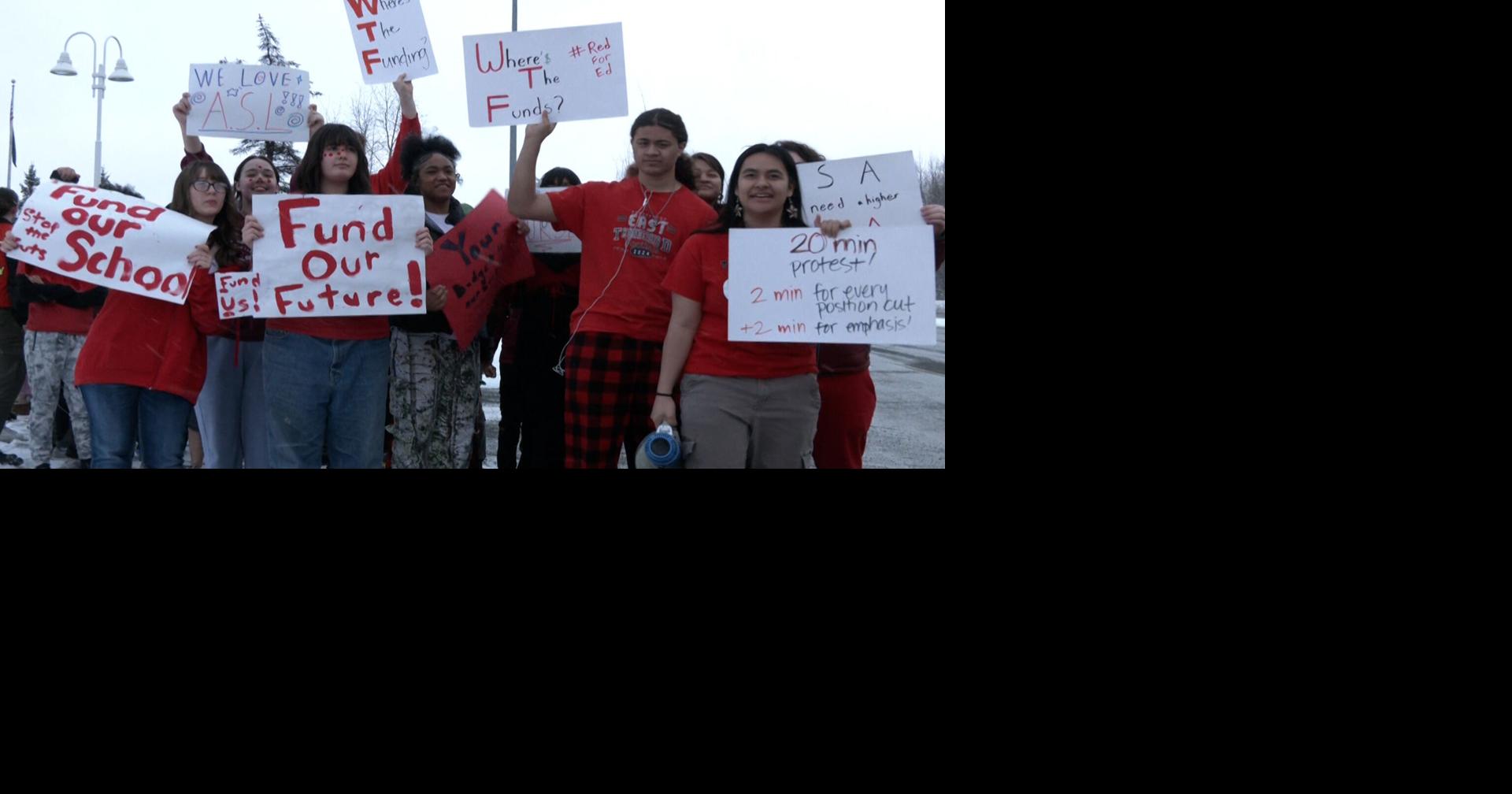 Anchorage School District students raise concerns over BSA funding ...