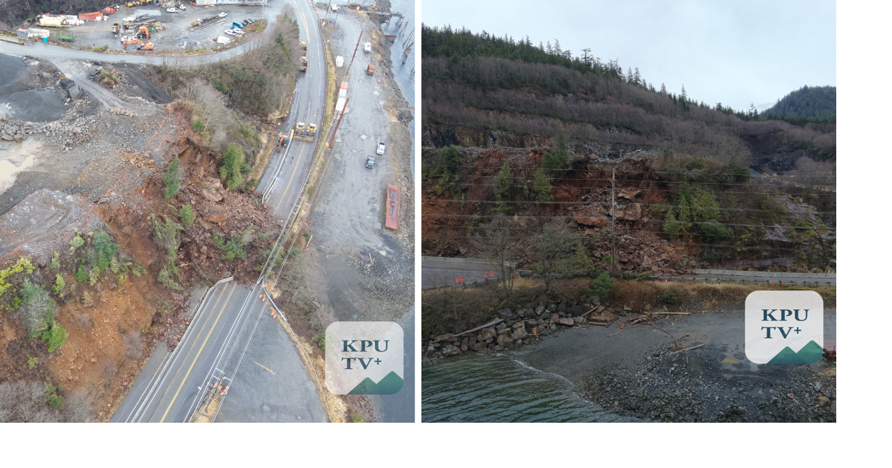 PHOTOS: Wolf Point Landslide, Ketchikan, March 2025 | | youralaskalink.com