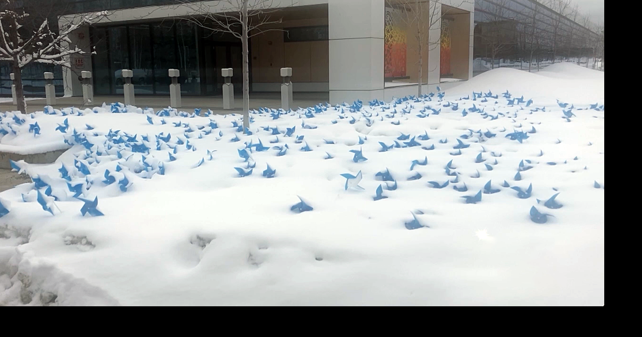 Anchorage honors 803 children supported by Alaska CARES with pinwheel ...