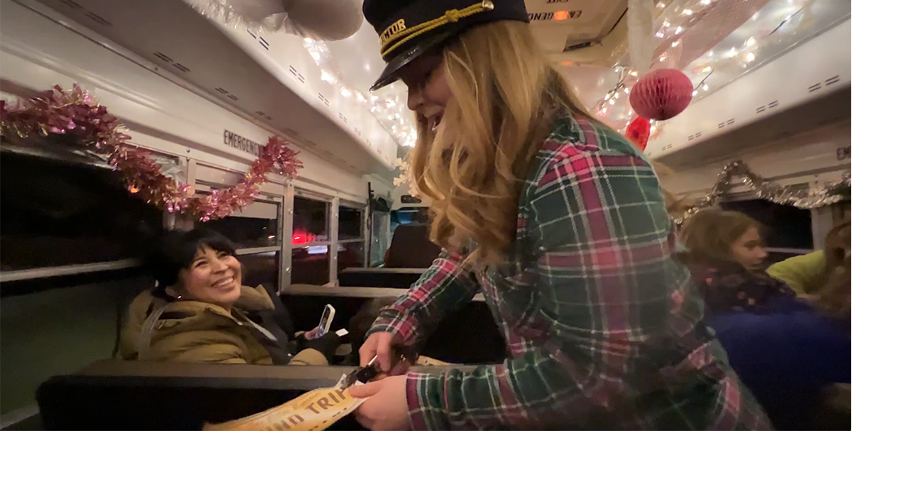 PHOTOS: Fairbanks’ 'Polar Express' Bus | | youralaskalink.com
