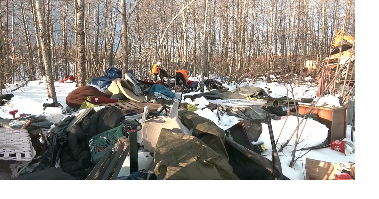 Anchorage Clears Homeless Camps Near Tudor Road and New Seward Highway ...