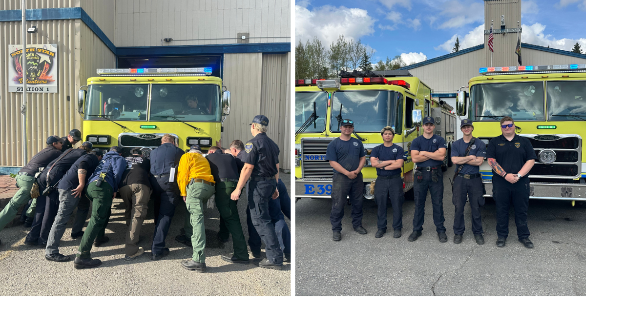 North Star Fire Department welcomes new engine with traditional push-in ...