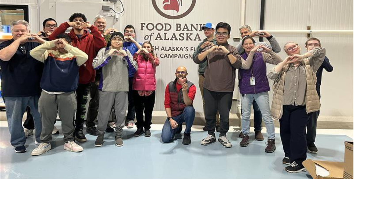 Anchorage students volunteer to fight hunger with Food Bank of Alaska ...
