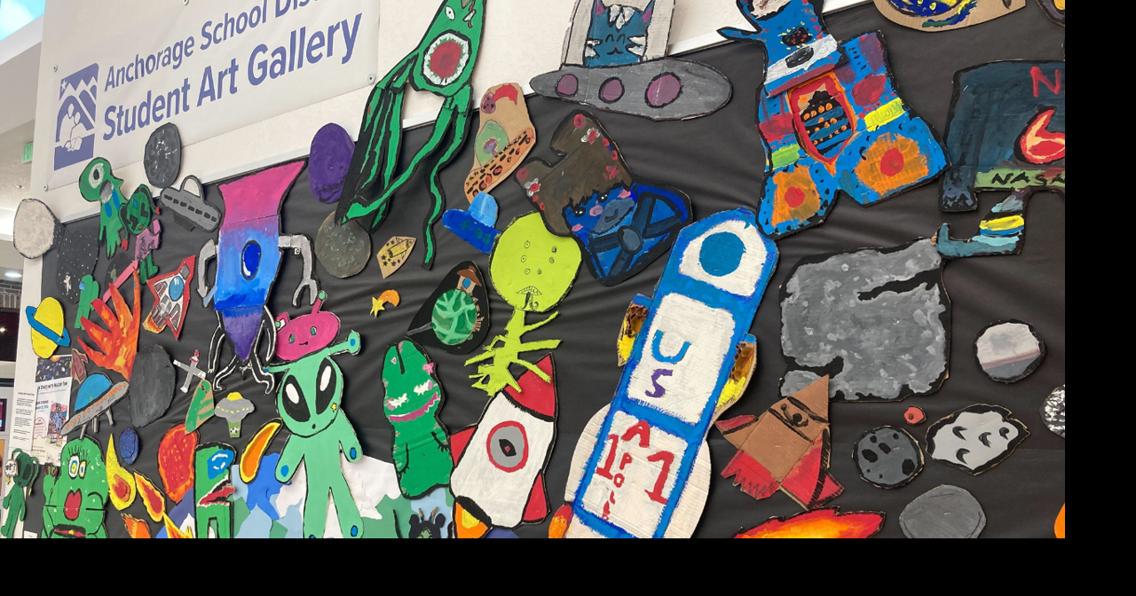 Anchorage student art exhibit showcases outer space adventures at ...