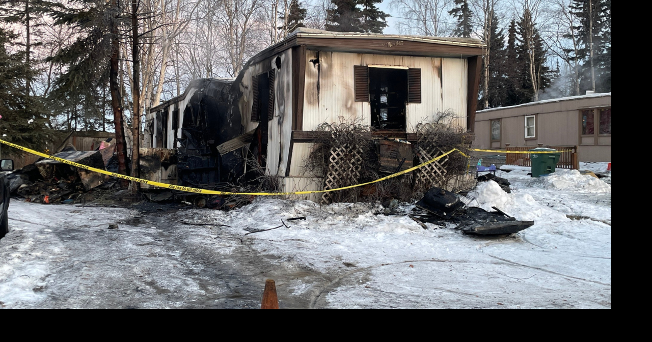 One person dead after mobile home fire in South Anchorage on Christmas ...