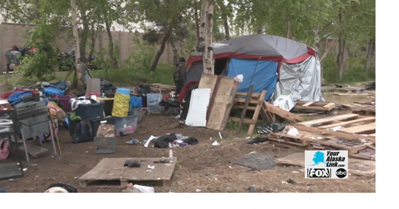 Anchorage Officials Clear Homeless Camp at Quyana Park for Public ...