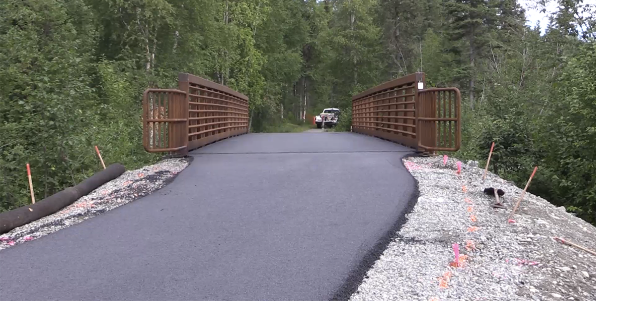 New Campbell Creek Trail bridge in Anchorage nears completion | Local & State News ...