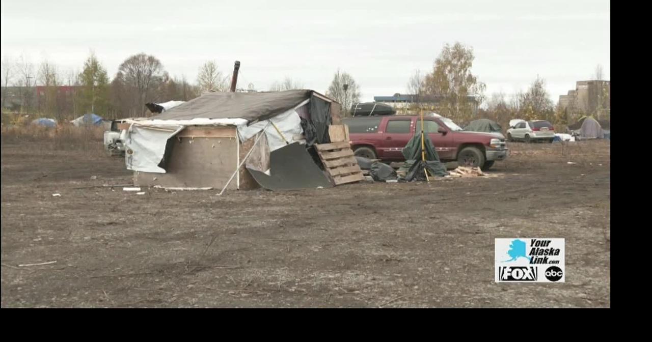 Progress made in clearing homeless camp at Third and Ingra in Anchorage ...